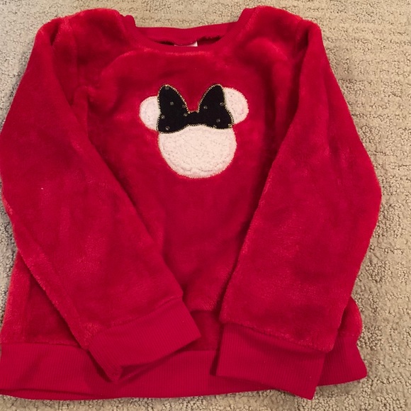 Disney | Shirts & Tops | Disney Brand Minnie Mouse Sweater | Poshmark